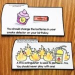 Fire Safety Week Craft Booklet for Fire Prevention Week, Fire Safety ...