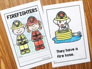 Fire Safety Week Booklet or Nonfiction Readers, Fire Prevention Week ...