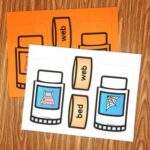 Glue Stick CVC Words - Kindergarten Center - Simply Centers - Simply Kinder