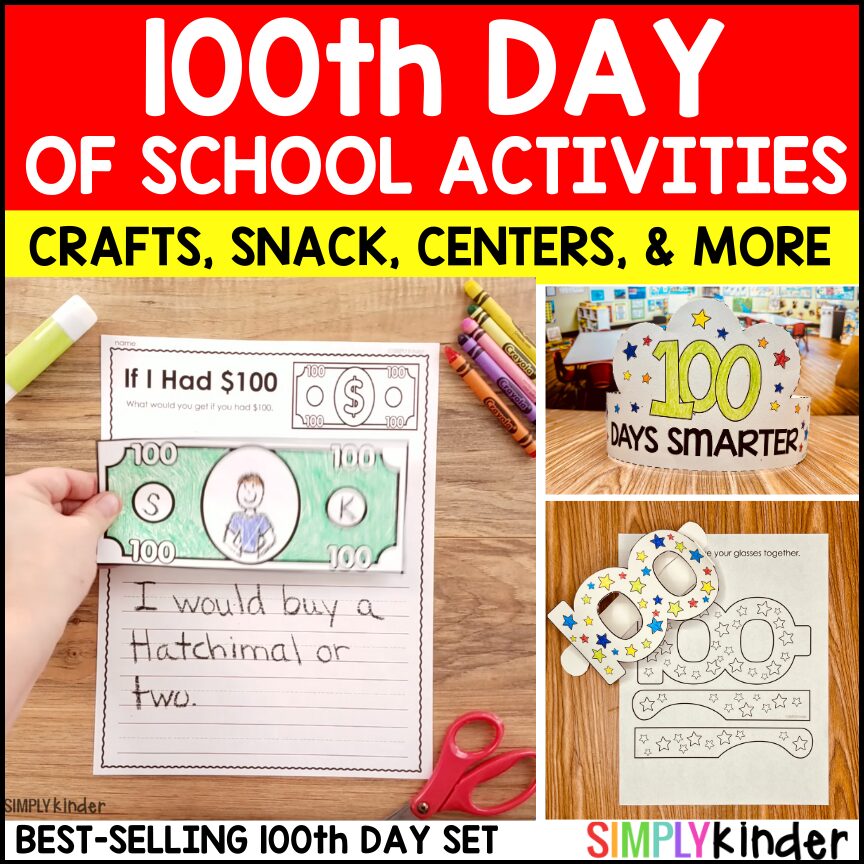 100th Day of School Ideas - Simply Kinder
