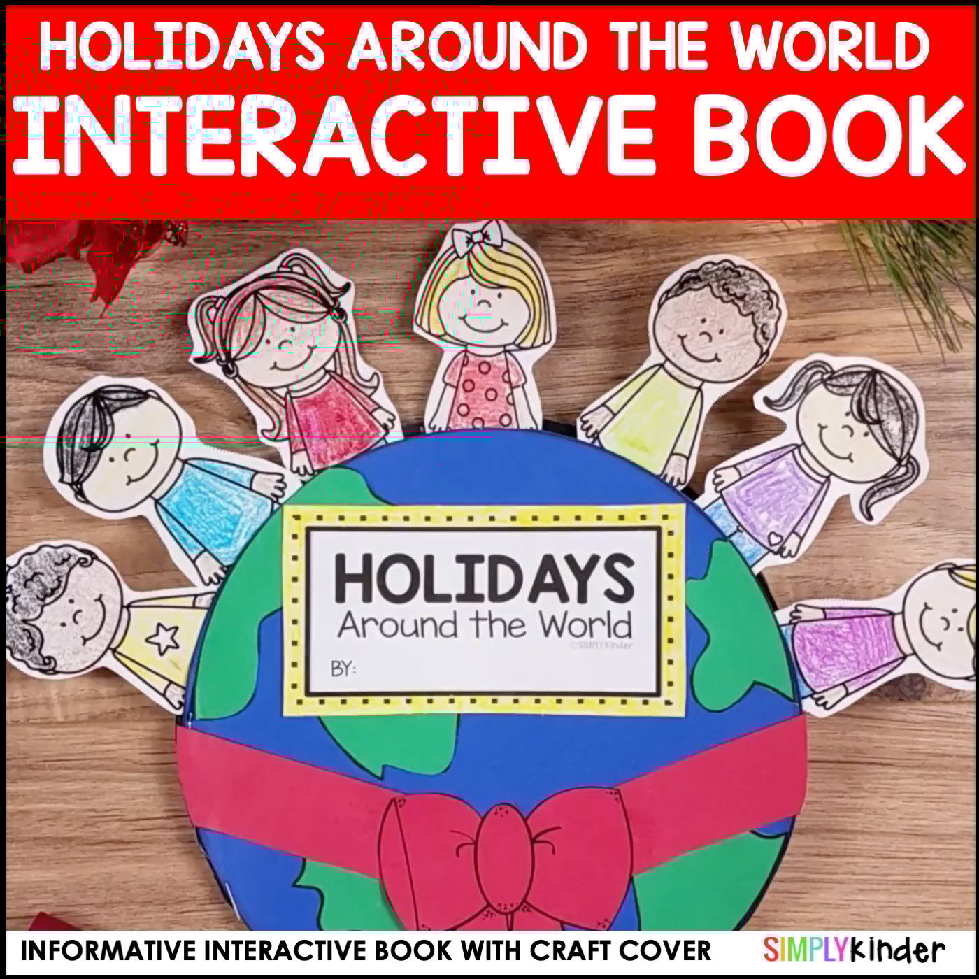 Christmas & Holidays Around the World Slides & Journal Pages - Simply ...