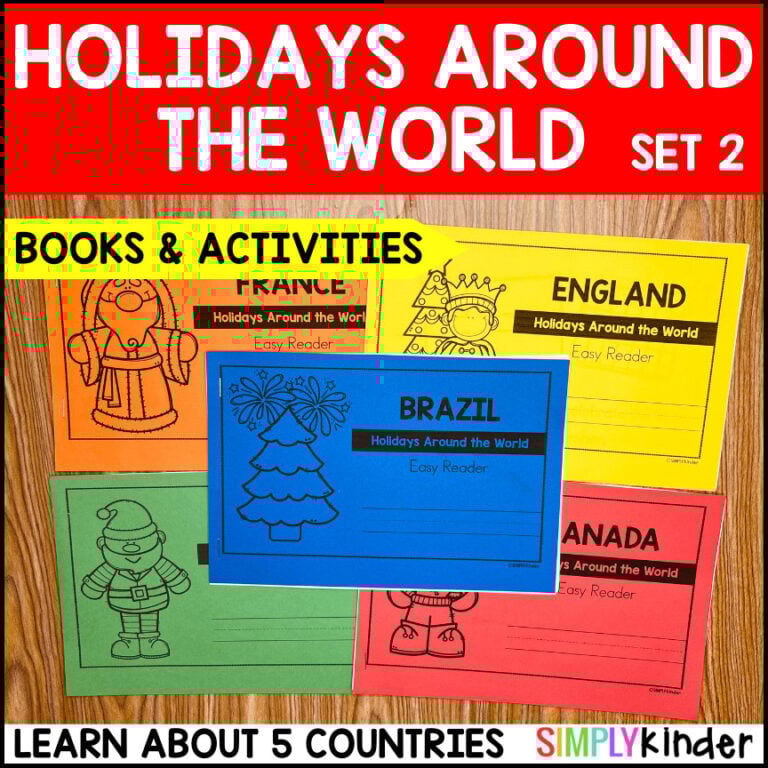 Christmas & Holidays Around the World Informational Easy Readers ...