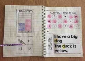 Interactive Notebook Alphabet - Simply Kinder