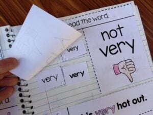 Interactive Sight Word Notebooks - Fry 101-150 - Simply Kinder
