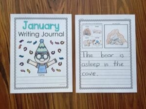 January Writing Journals - Simply Kinder