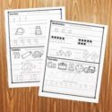 Kindergarten Homework - Weekly Family Games - Year Long Bundle - Simply ...