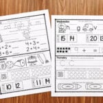 Kindergarten Homework with Weekly Family Games - 3rd Quarter - Simply ...