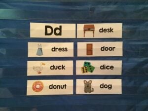 Kindergarten Word Wall Vocabulary - Simply Kinder