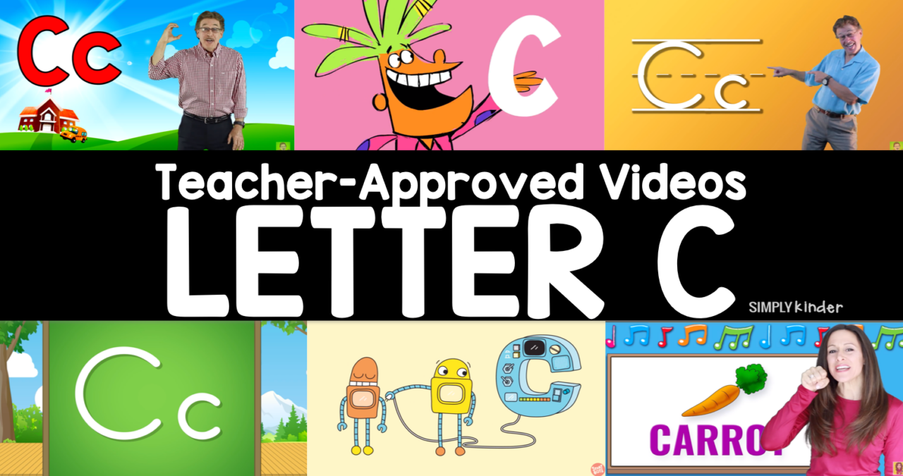 Alphabet Videos: Free Printable - Simply Kinder