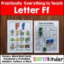 Letter F | Alphabet Printables and Centers - Simply Kinder