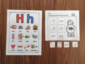 Letter H | Alphabet Printables and Centers - Simply Kinder