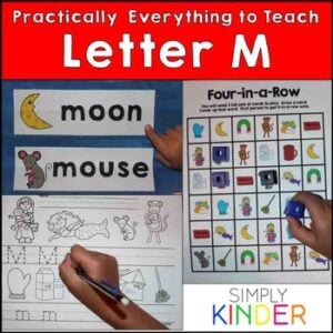 Letter M | Alphabet Printables and Centers - Simply Kinder