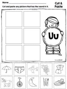 Letter U | Alphabet Printables and Centers - Simply Kinder