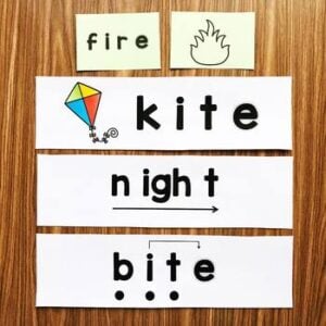 Long I Blending Cards - Simply Kinder