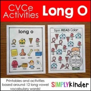 Long O - Simply Kinder
