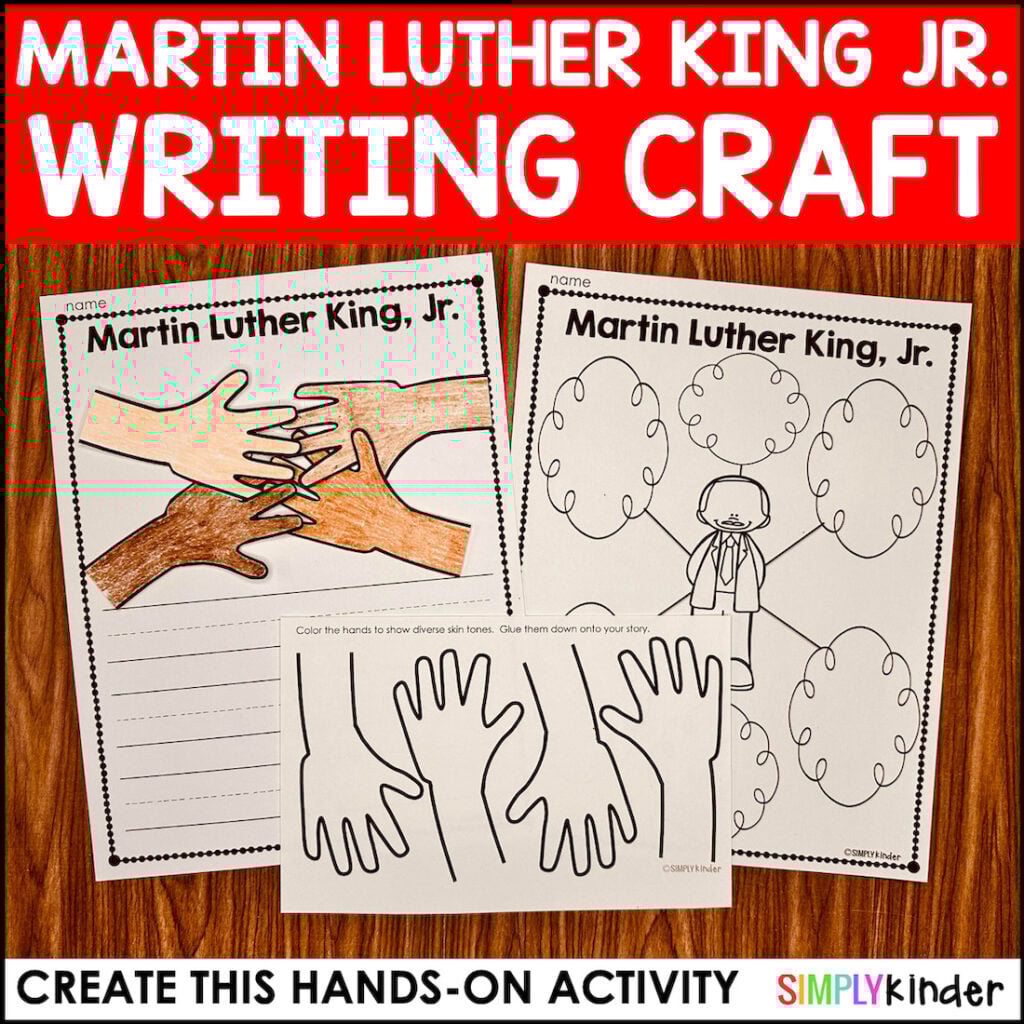 Martin Luther King Jr Writing Craft and Story - Simply Kinder