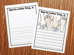 Martin Luther King Jr Craft and Story - Simply Kinder