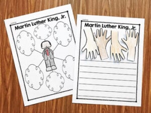Martin Luther King Jr Craft and Story - Simply Kinder