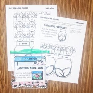 May Send Home Centers - Simply Kinder