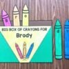 Name Crayon Box (Editable) - Simply Kinder