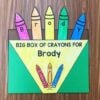 Name Crayon Box (Editable) - Simply Kinder