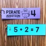 Pirate Math - Fluency Rings Sums to 10 - Simply Kinder