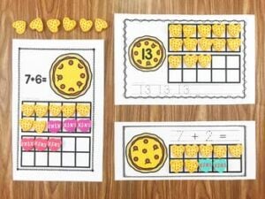 Pizza Mini Eraser Activities - Simply Kinder