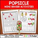 Popsicle Mini Eraser Activities - Simply Kinder