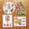 Popsicle Mini Eraser Activities - Simply Kinder