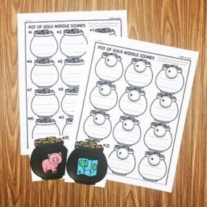 Pot of Gold Middle Sounds - Simply Kinder