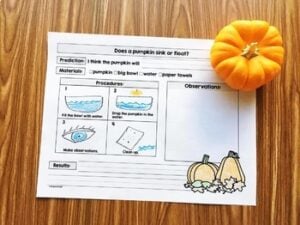 All About Pumpkin Science, Science with Pumpkins Activities for ...