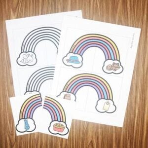Rainbow Rhymes - Rhyming Center - Simply Kinder