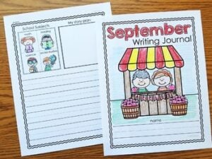 September Writing Journals - Simply Kinder