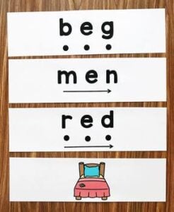 Short E Blending Cards - Simply Kinder