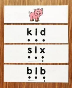 Short I Blending Cards - Simply Kinder