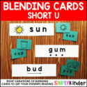 Short U Blending Cards - Simply Kinder