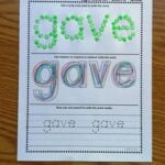 Sight Word Art - Simply Kinder