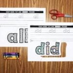 Sight Word Cut and Color - Primer Words - Simply Kinder