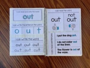 Sight Word Interactive Notebook - Fry 51-100 - Simply Kinder