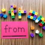 Sight Word Snap Block Center - 1st Grade Dolch Words - Simply Kinder