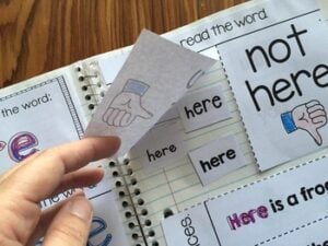 Sight Words Interactive Notebook - Simply Kinder