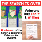 Veterans Day Craft & Writing Activities, Kindergarten Writing for ...