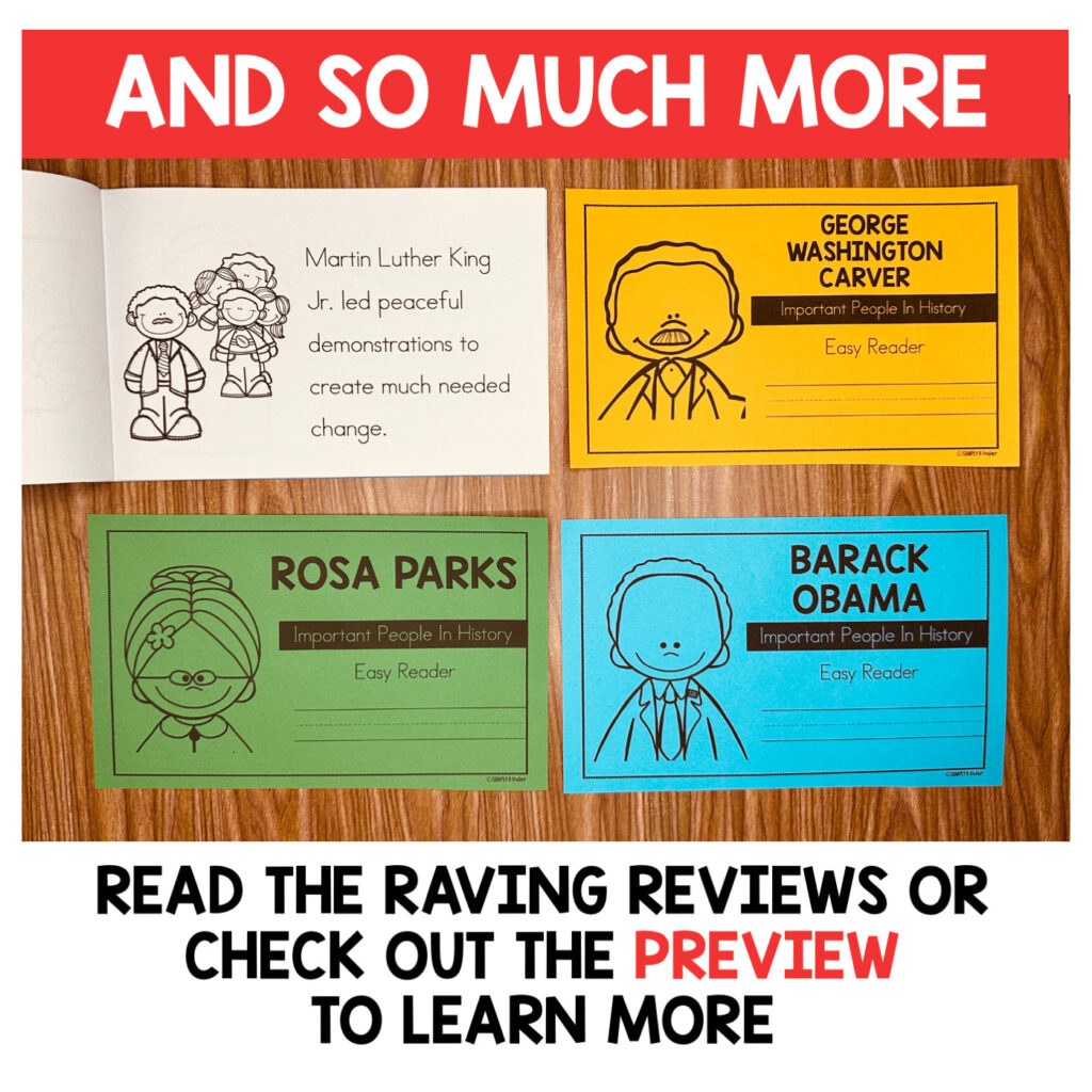 Black History Month Activities, African American Leaders Informational ...