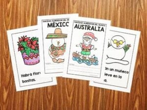 Spanish Christmas Around the World Books for Little Learners - Simply ...