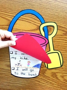 Summer Bucket List Craft & Writing Project - Simply Kinder