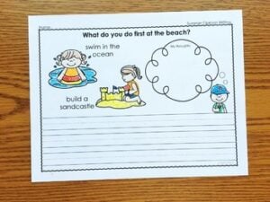Summer Opinion Writing - Simply Kinder