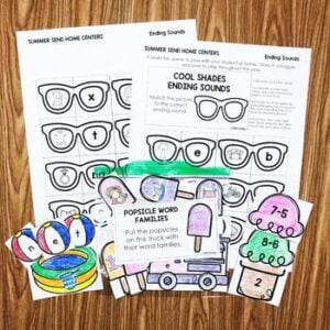 Summer Send Home Centers - Simply Kinder