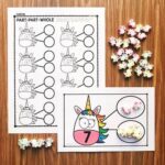 Unicorn Mini Eraser Activities - Simply Kinder