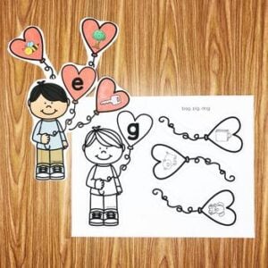 Valentine Ending Sound Center - Simply Kinder