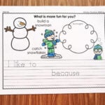 Winter Opinion Writing - Simply Kinder